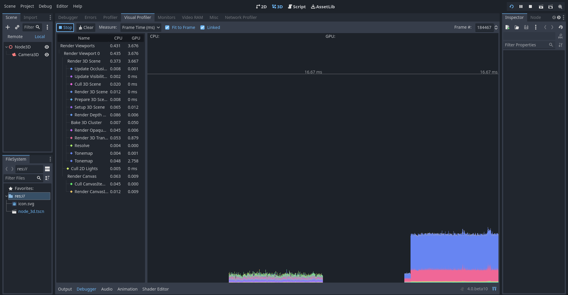 Vulkan Clustered: Large GPU cost for rendering nothing · Issue #70971 · godotengine/godot · GitHub