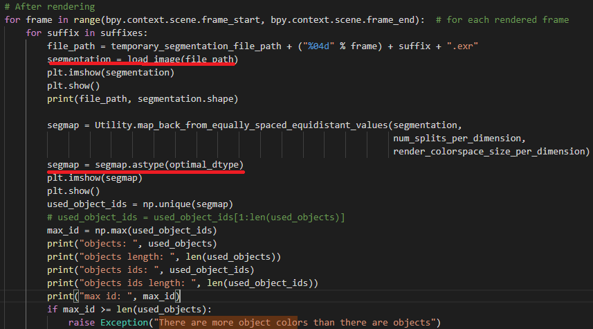 [BUG]:"Exception: There are more object colors than there are objects" error with scenes with ...