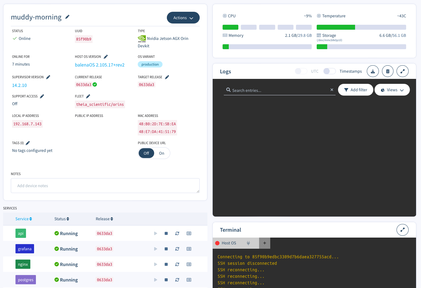 Add kernel modules to support the NFS4 clients · Issue #11 · balena-os/balena-jetson-orin · GitHub