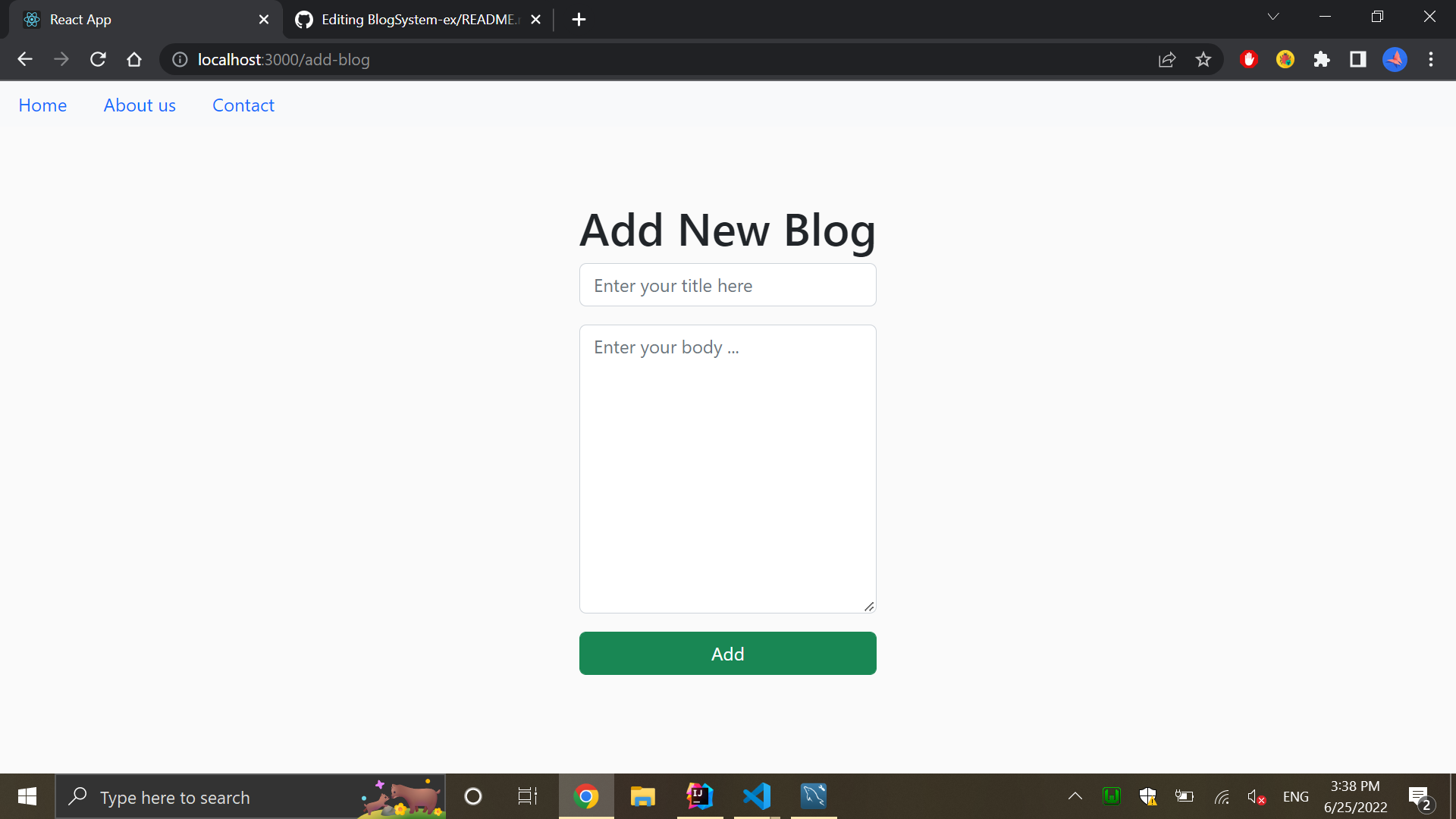 GitHub - ReAlbattah/BlogSystem-LAB