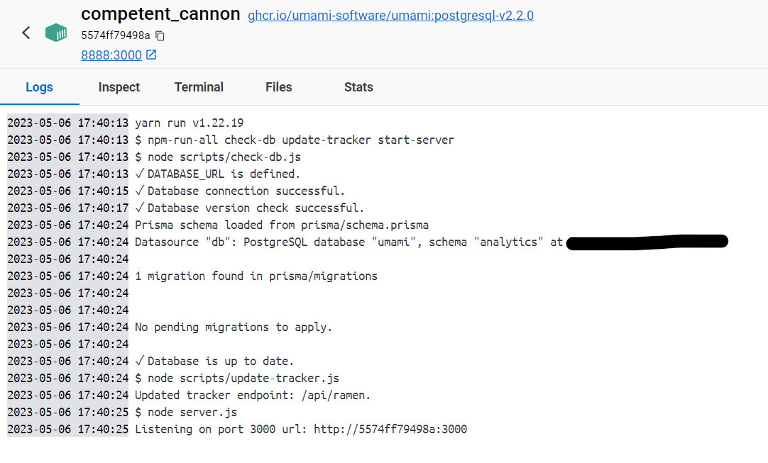 COLLECT_API_ENDPOINT crashing Docker image · Issue #2024 · umami-software/umami · GitHub