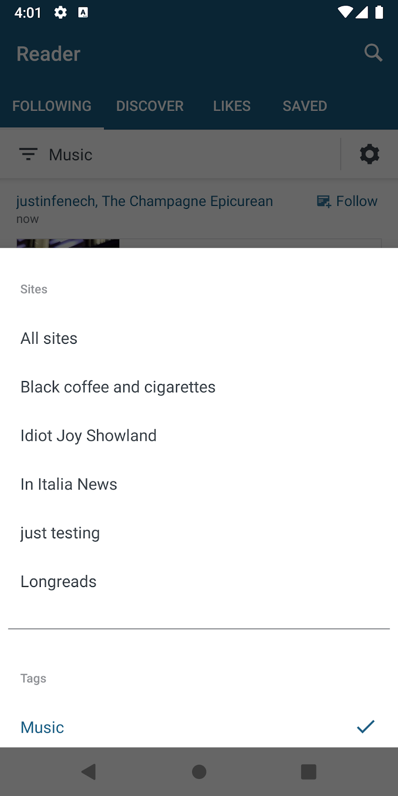 System navigation buttons are shadowed by bottom sheets. · Issue #11018 · wordpress-mobile ...