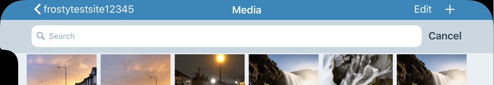 Search bar inset issues · Issue #264 · wordpress-mobile/MediaPicker-iOS · GitHub