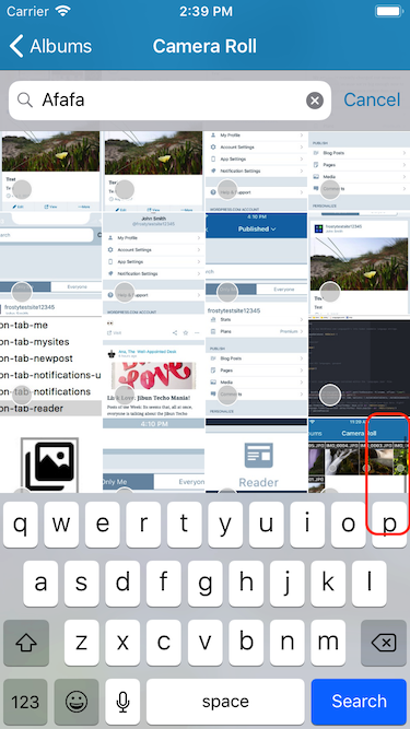 Search bar inset issues · Issue #264 · wordpress-mobile/MediaPicker-iOS · GitHub