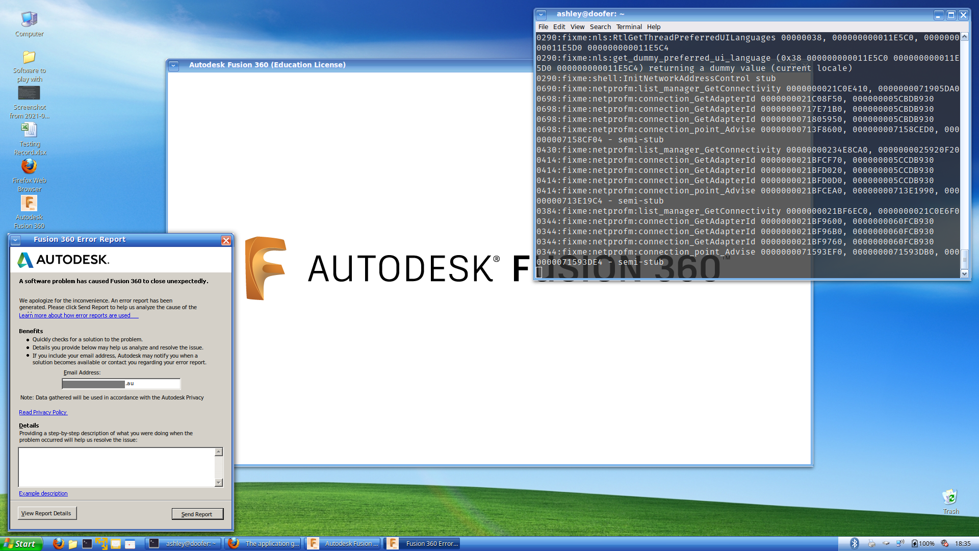 The application get stuck on a blank screen.... *solved* · Issue #25 · cryinkfly/Autodesk-Fusion ...