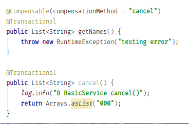 @Compensable method 拋出異常不會執行補償 · Issue #587 · apache/servicecomb-pack · GitHub