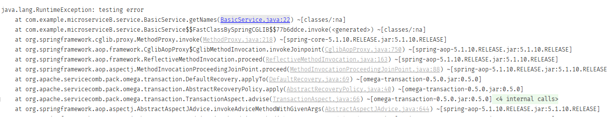 @Compensable method 拋出異常不會執行補償 · Issue #587 · apache/servicecomb-pack · GitHub
