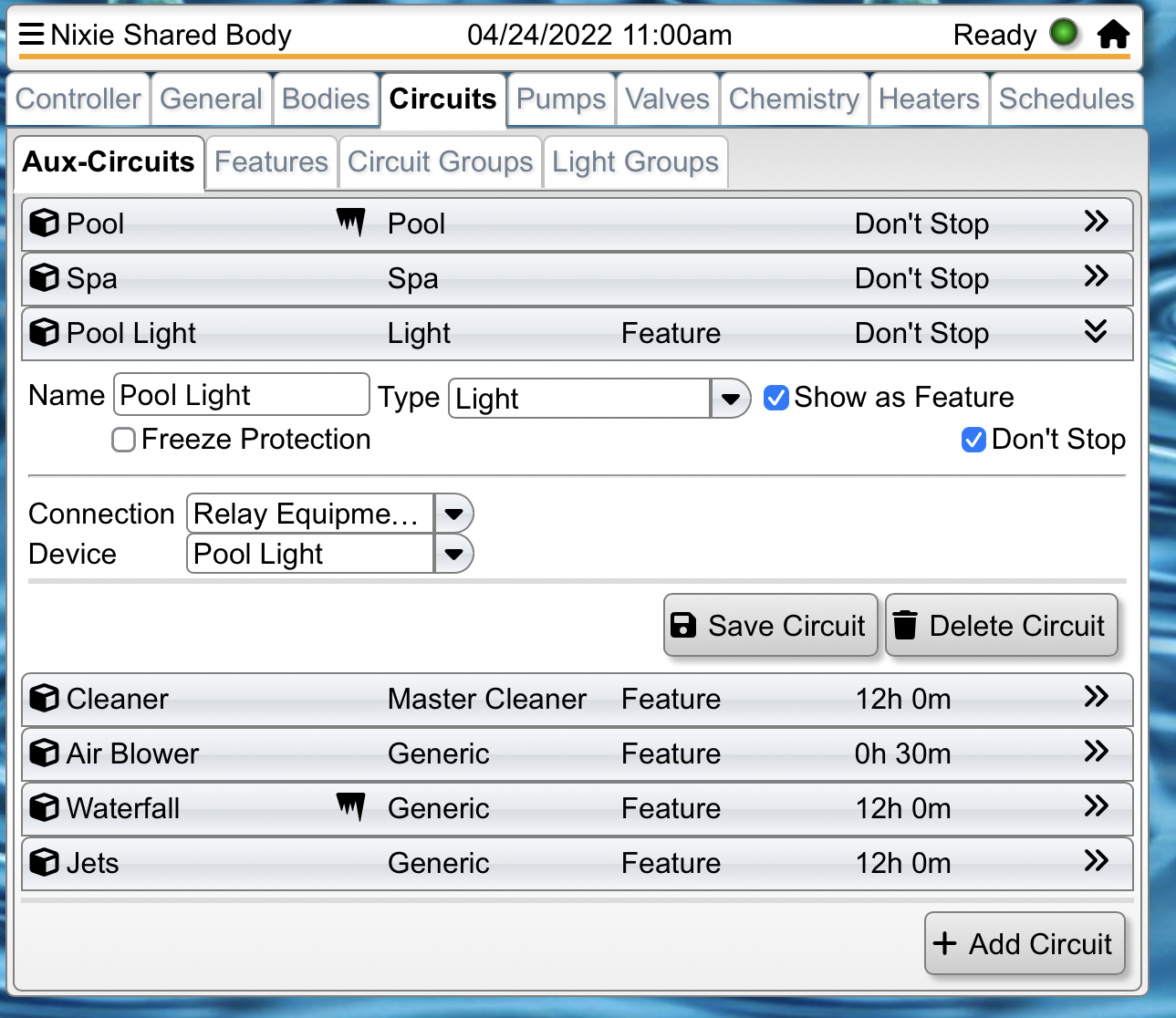 REM Chem Controller with iAqualink RS-6 · tagyoureit nodejs-poolController · Discussion #413 ...