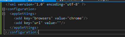 Selenium Scripts is not getting parameters from App.Config file in NUnit Project · Issue #1 ...