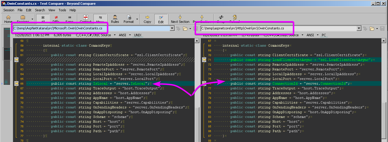 Owin key `server.IsLocal` is missing from `Microsoft.AspNetCore.Owin` or docs are out of sync ...