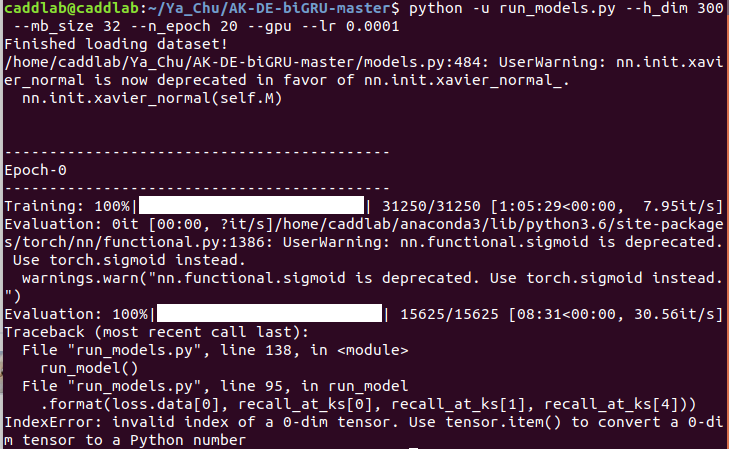 DefaultCPUAllocator: not enough memory · Issue #4 · SmartDataAnalytics/AK-DE-biGRU · GitHub