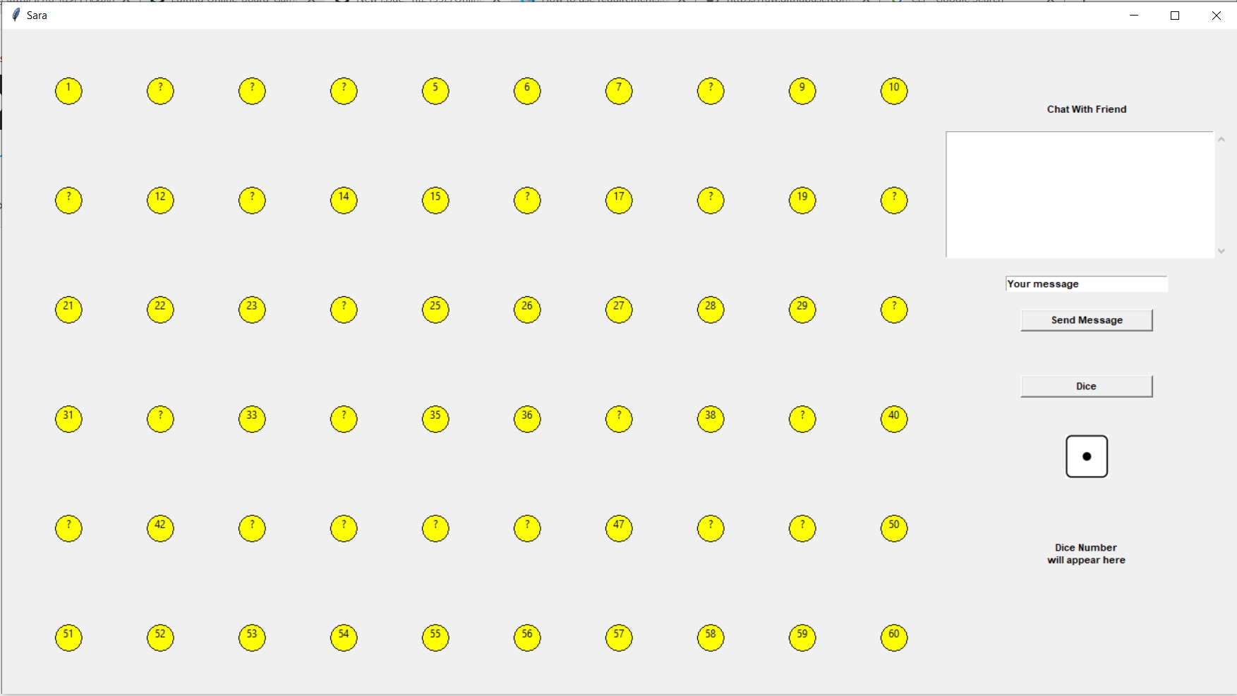 GitHub - ht21992/Online-Board-Game: Creating Online Board Game Using Socket and Tkinter