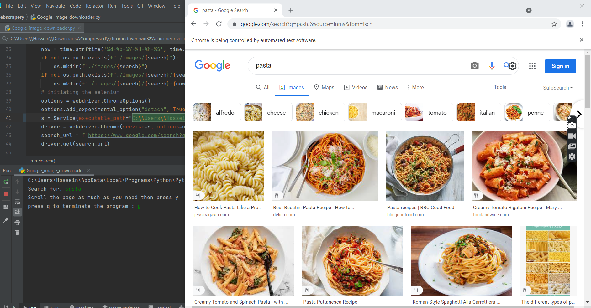 GitHub - ht21992/Google-Image-Downloader: Download images from google using selenium
