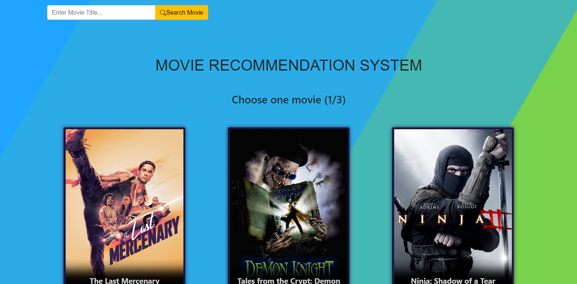 GitHub - ht21992/Movie-Recommendation-System: Movie Recommendation ...