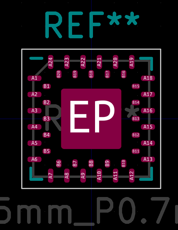 Add 44- and 64-pin dual row QFN (!990) · Merge requests · KiCad / KiCad ...