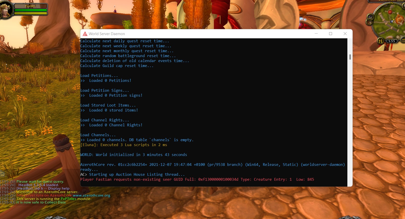 New character unable to move · Issue #9321 · azerothcore/azerothcore-wotlk · GitHub