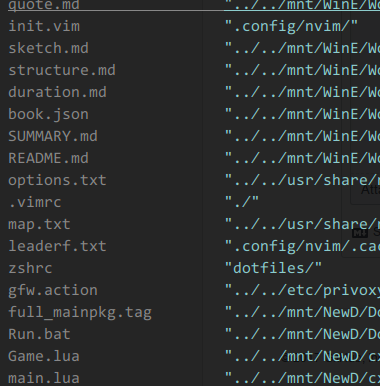 能否使用绝对路径来保存MRU文件 · Issue #71 · Yggdroot/LeaderF · GitHub