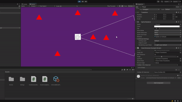 GitHub - HilamGhost/2D-Overlap-Cone-Extension-For-Unity: With this code you can use method for ...