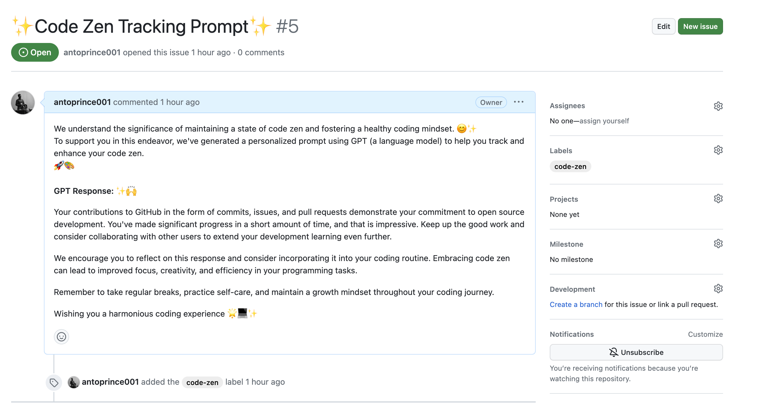 code-zen-track-action · Actions · GitHub Marketplace · GitHub