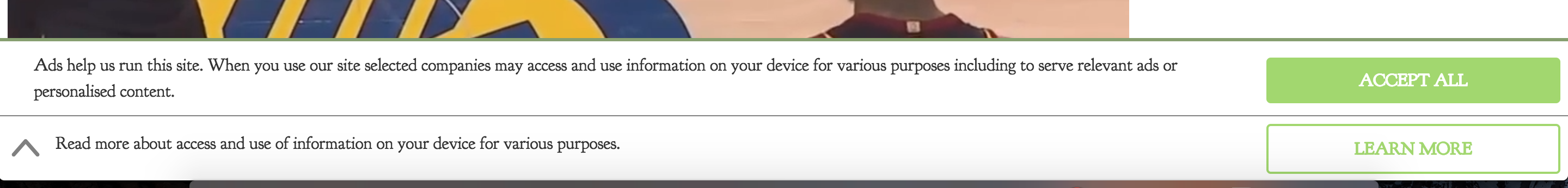 New Configuration Option: Thin Footer · Issue #119 · IABTechLab/cmp · GitHub