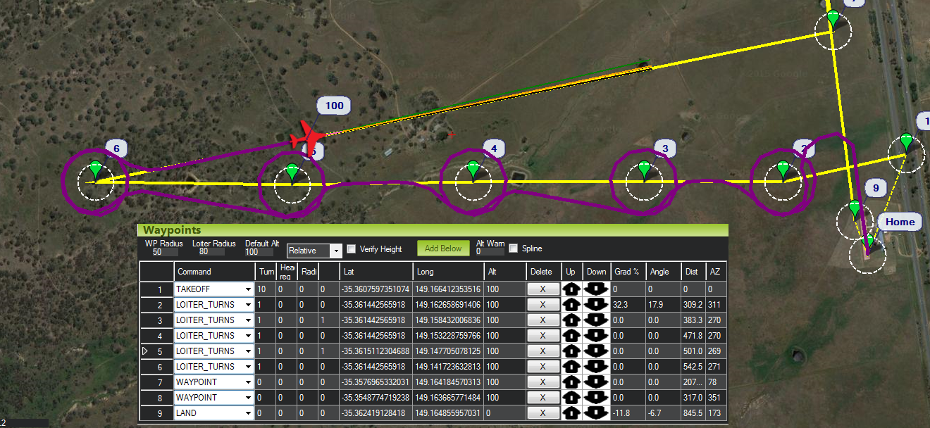 Plane: head towards next waypoint instead of waypoint lines · Issue ...