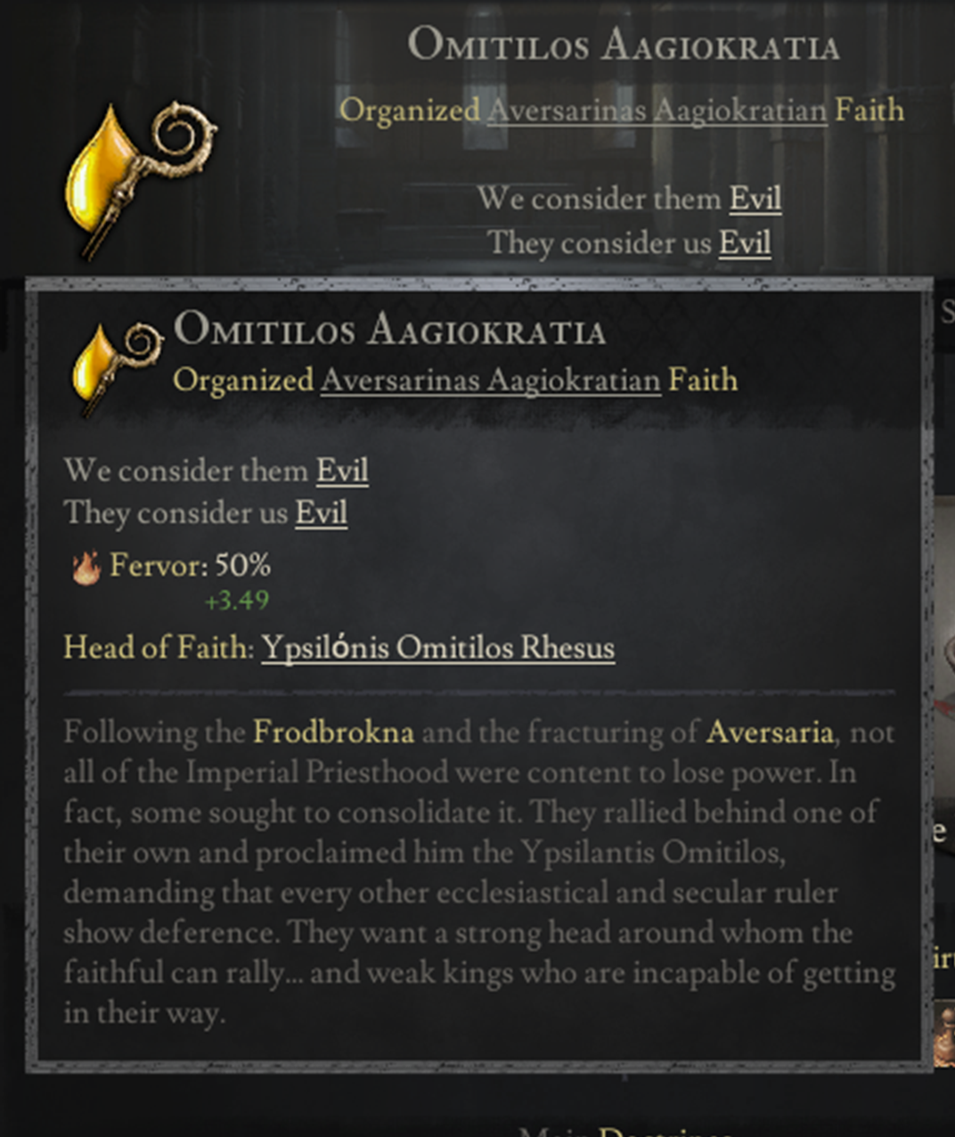 Ypsilantis Omitilos Head of Faith Title is misspelled · Issue #429 · ThePinkPanzer/Godherja ...