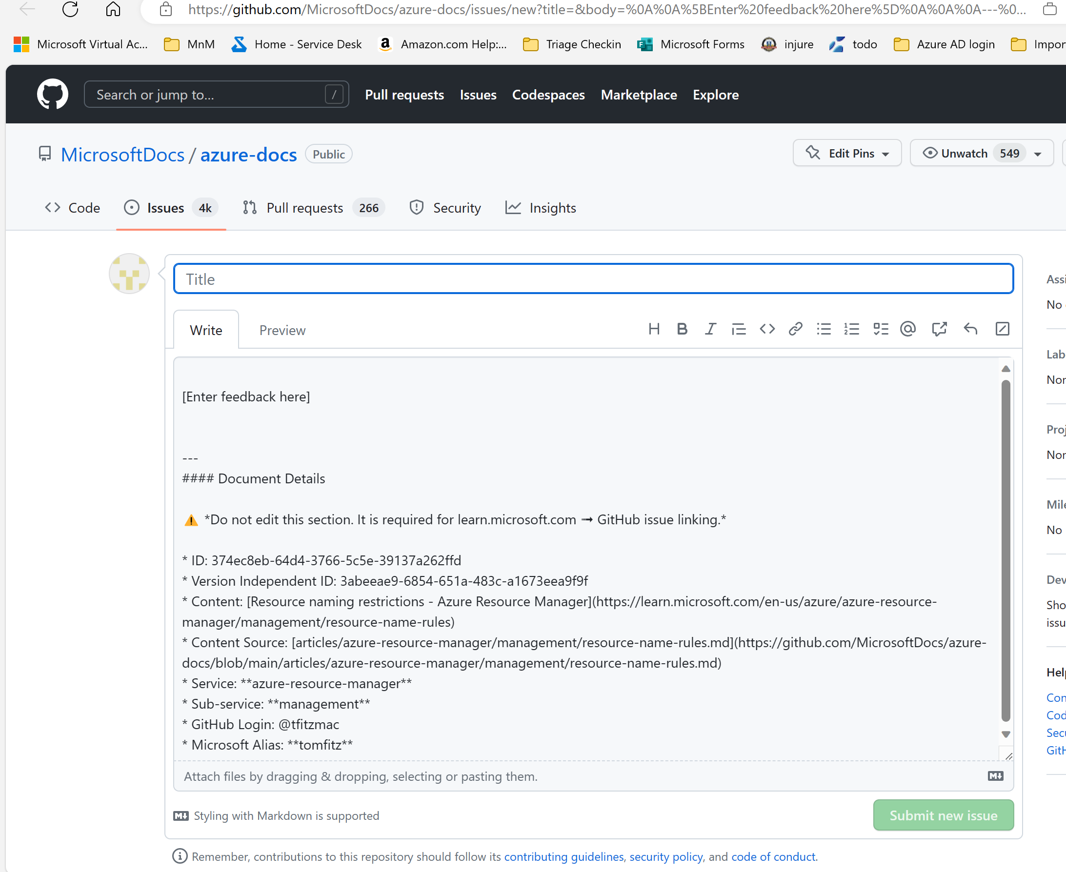"This page" link does not work + missing info about `Microsoft.Synapse/privateLinkHubs` · Issue ...