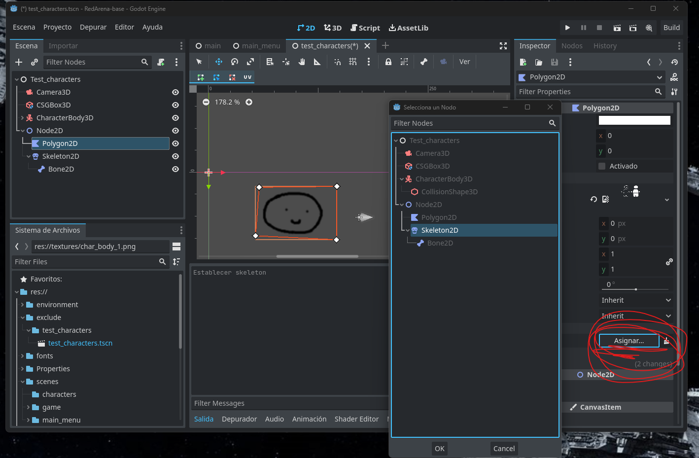 Vulkan: Error spam when assigning Skeleton2D to Polygon2D · Issue #59451 · godotengine/godot ...