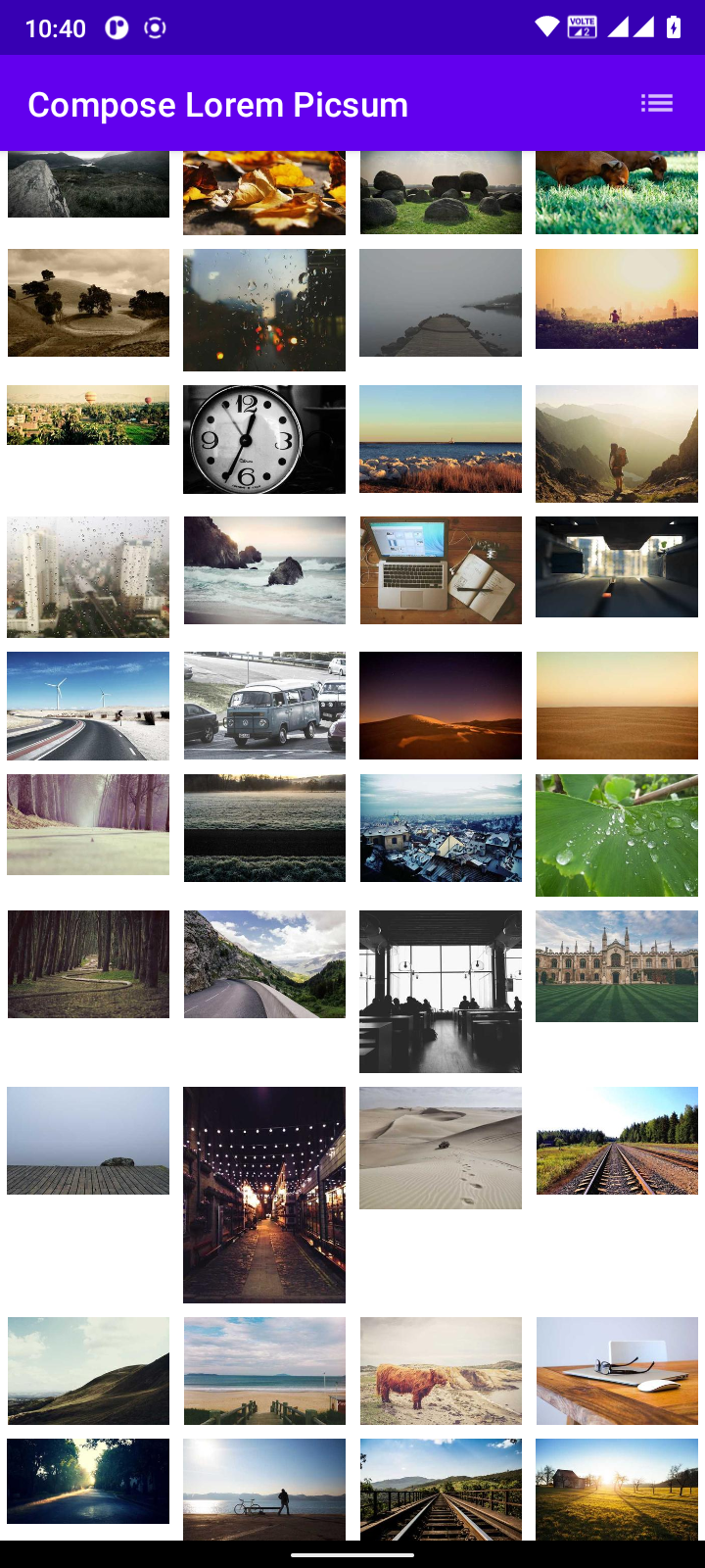 GitHub - s3va/My_Compose_Lorem_Picsum: LazyVerticalGrig Compose from Lorem Picsum