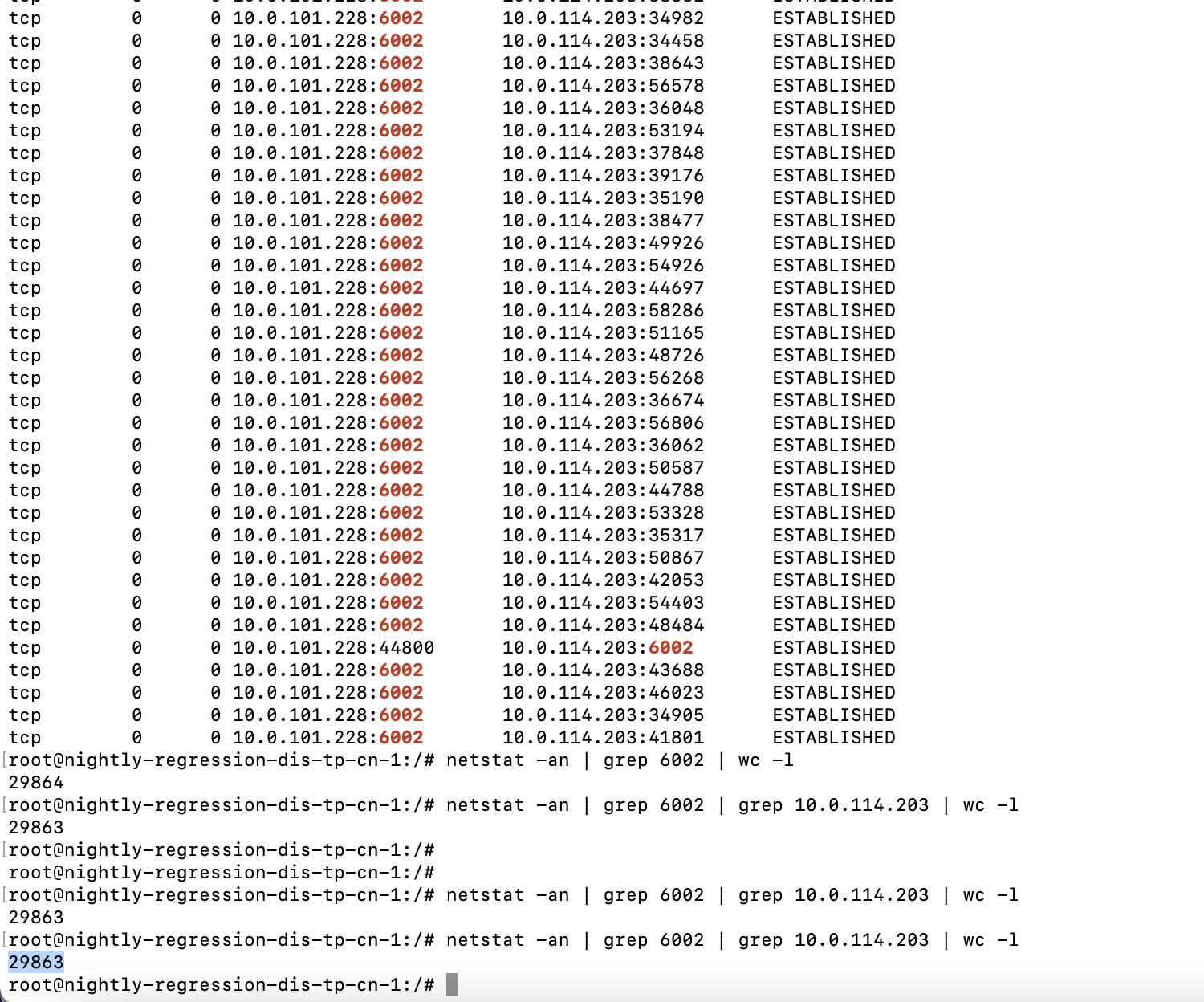 Bug Too Many Connections Between To Cns And Caused Connection Is Too Slow · Issue 9545