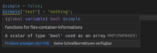 The renewal of Intellisense does not work after an adjustment. · Issue #182 · DEVSENSE/phptools ...