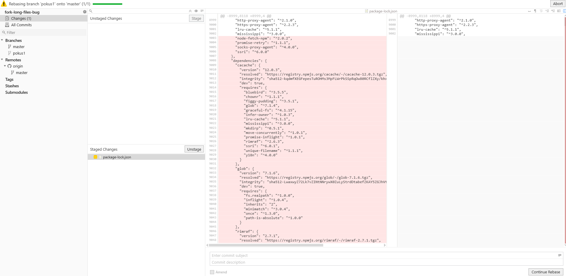 [Bug] Resolving long conflict file deletes the end of file · Issue #819 ...