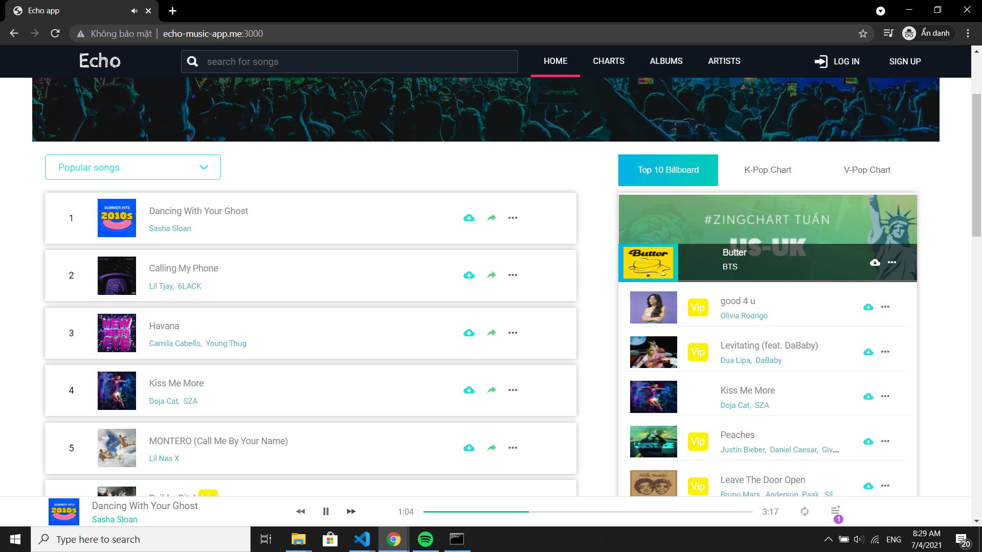 GitHub - anhthii/Echo: A music streaming app built with React and Nodejs