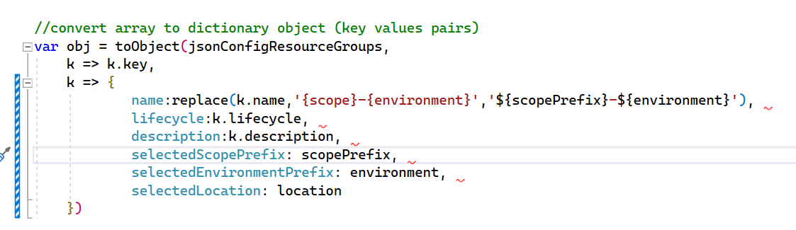 Would it be possible to get Multiple-line lambdas? · Issue #11906 · Azure/bicep · GitHub