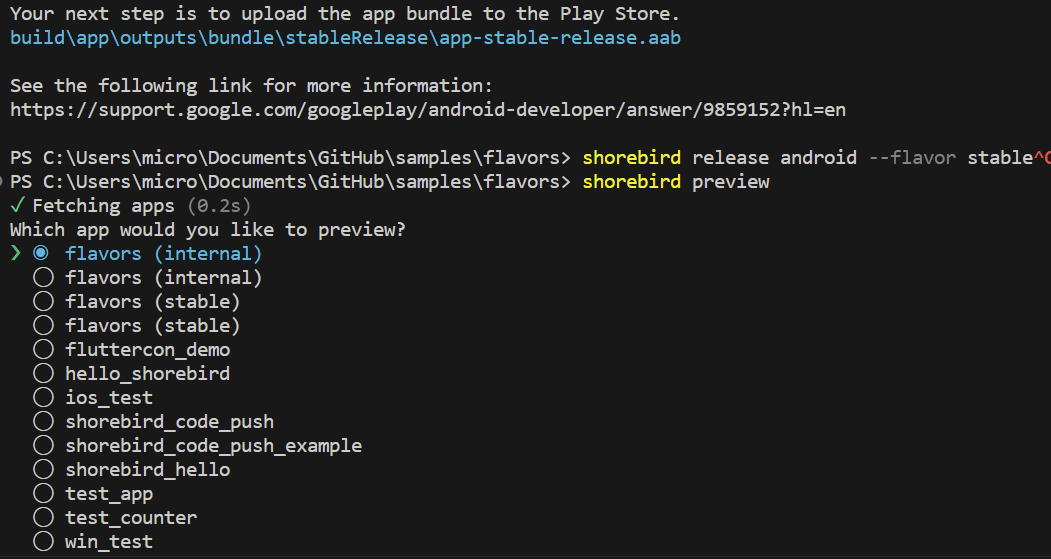 feat: `shorebird preview` should detect conflicting display names and distinguish · Issue #979 ...