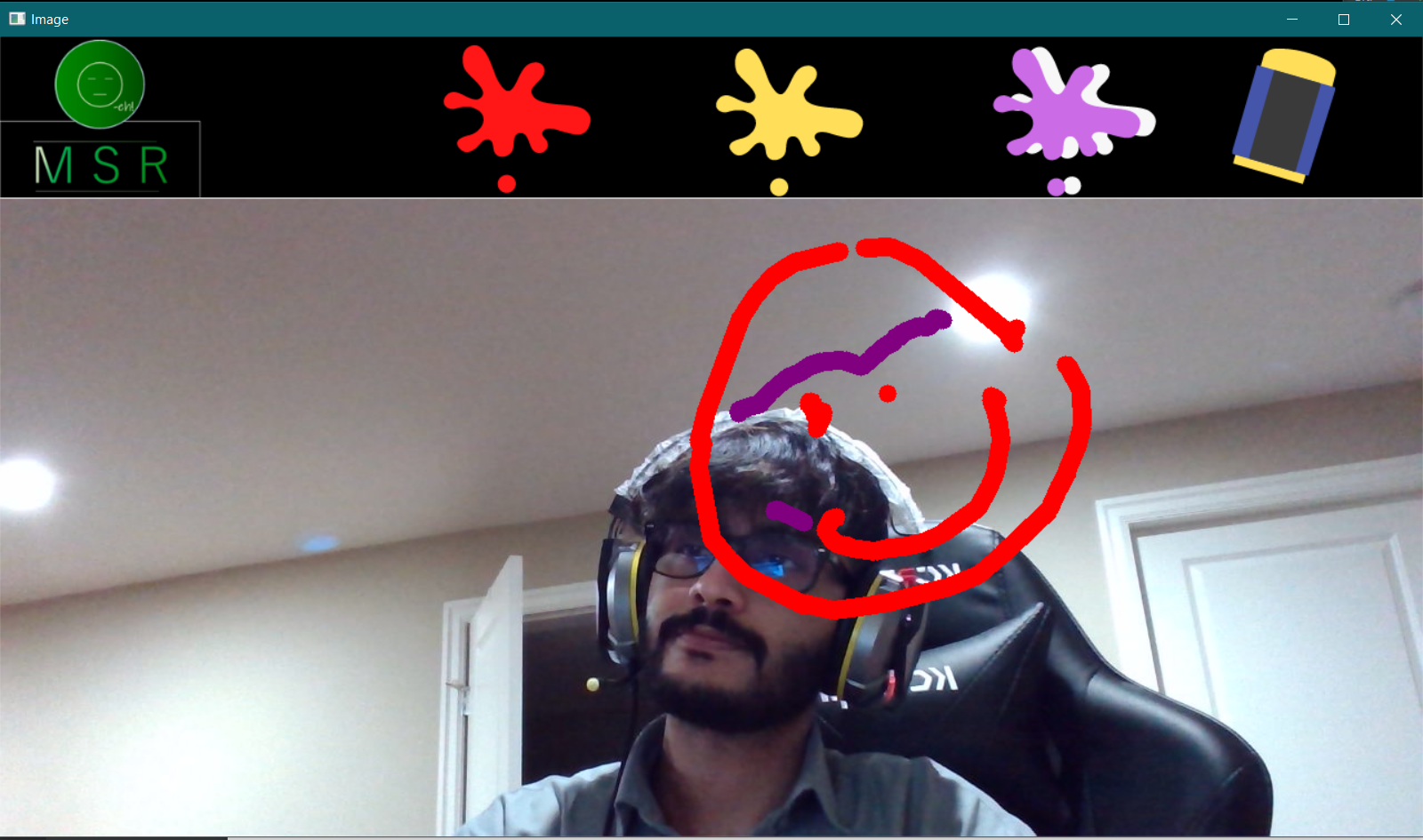 GitHub - Miniature-Pug/VirtualPainter_OpenCV2: Making a virtual painter with the help of openCV2 ...