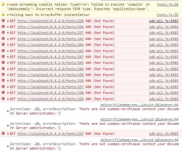 fonts are not loaded · Issue #1529 · ONLYOFFICE/DocumentServer · GitHub