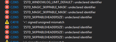 Failed on VS2017 Comminity · Issue #1535 · facebook/zstd · GitHub