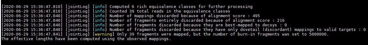 Different quantify amount between two versions in salmon · Issue #542 · COMBINE-lab/salmon · GitHub