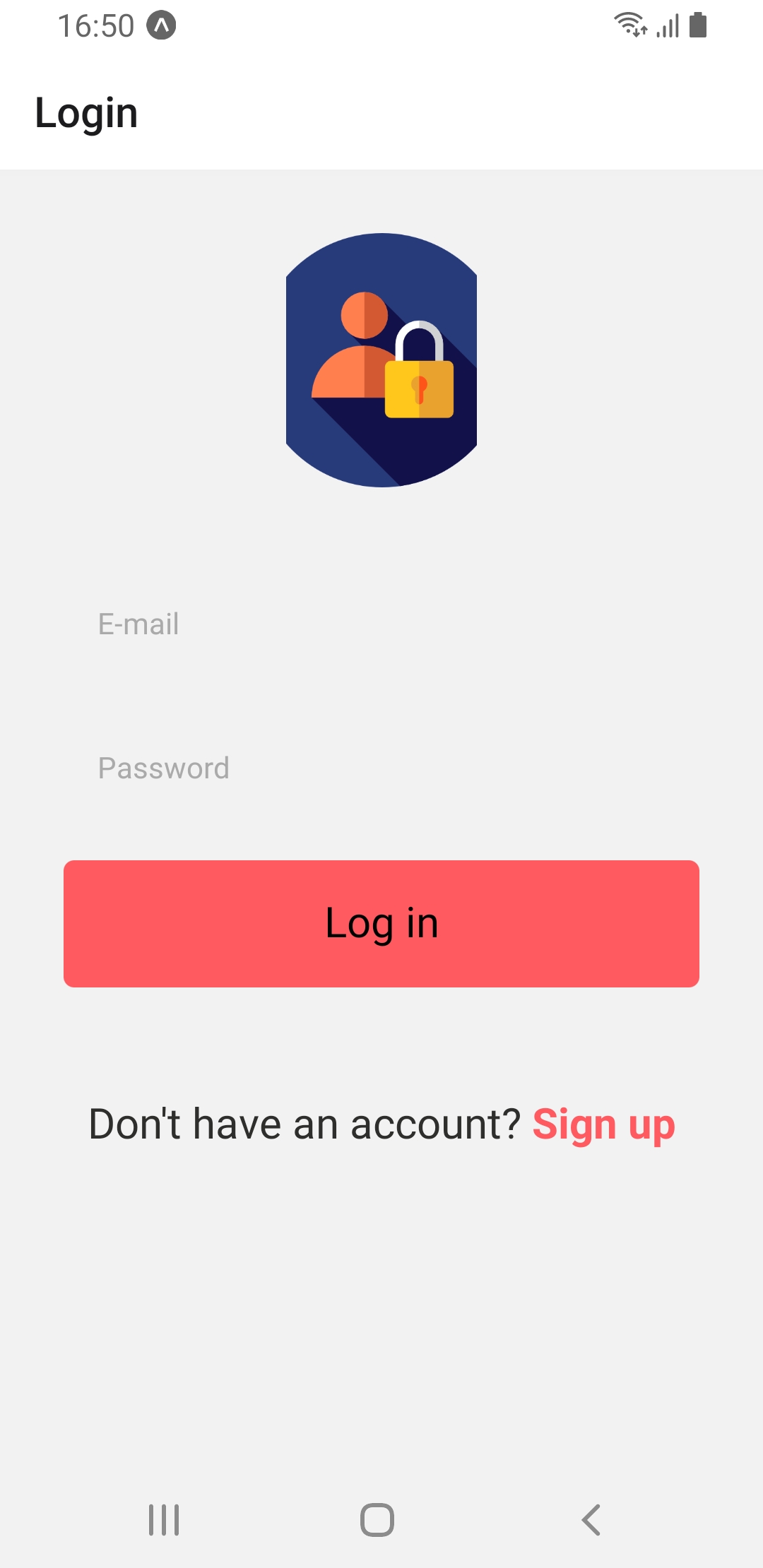 GitHub - firatgoktepe/Login-Registration-App: a Login/Registration React Native app that is ...