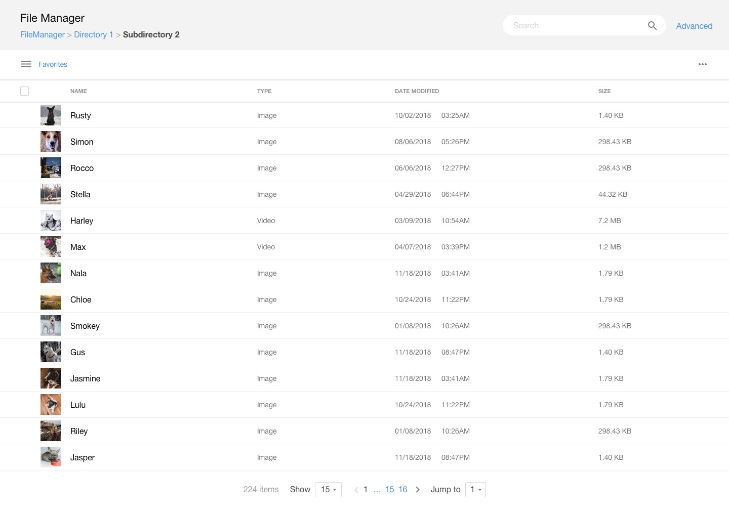 File Manager UX thoughts · Issue #7539 · concretecms/concretecms · GitHub