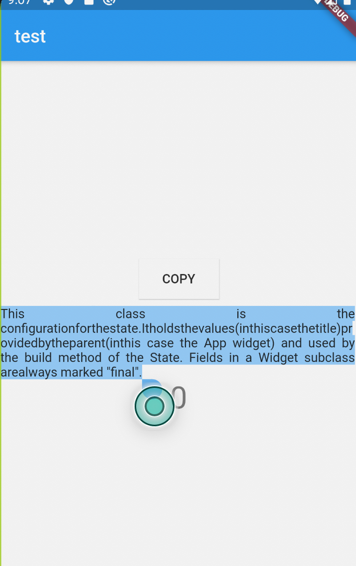 Selectabletext Rich Widget Can Not Select A Whole Line Text With Textalign Is Justify · Issue