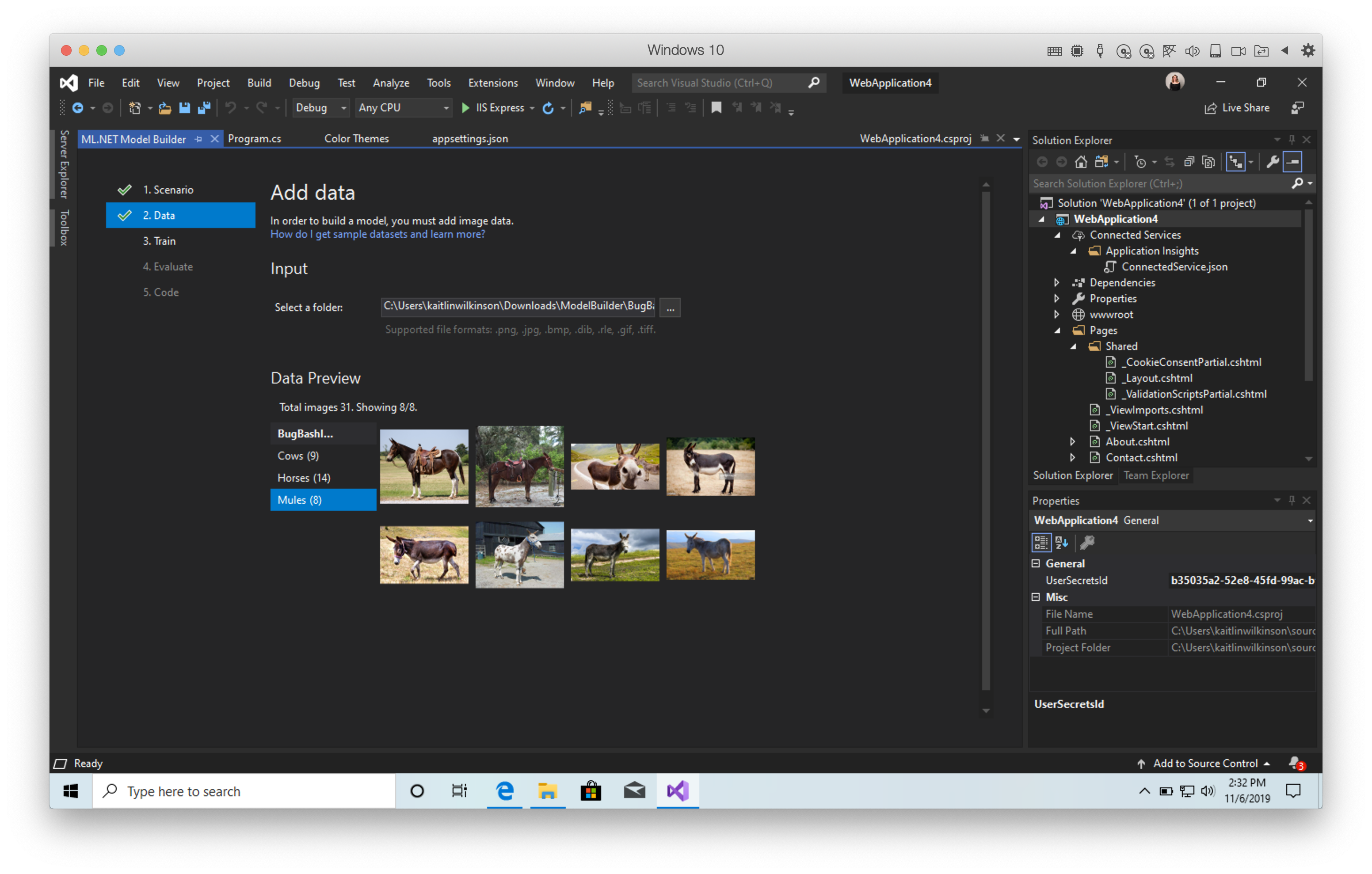 Bug Bash Part 2: Bugs --> 6/7 fixed · Issue #326 · dotnet/machinelearning-modelbuilder · GitHub