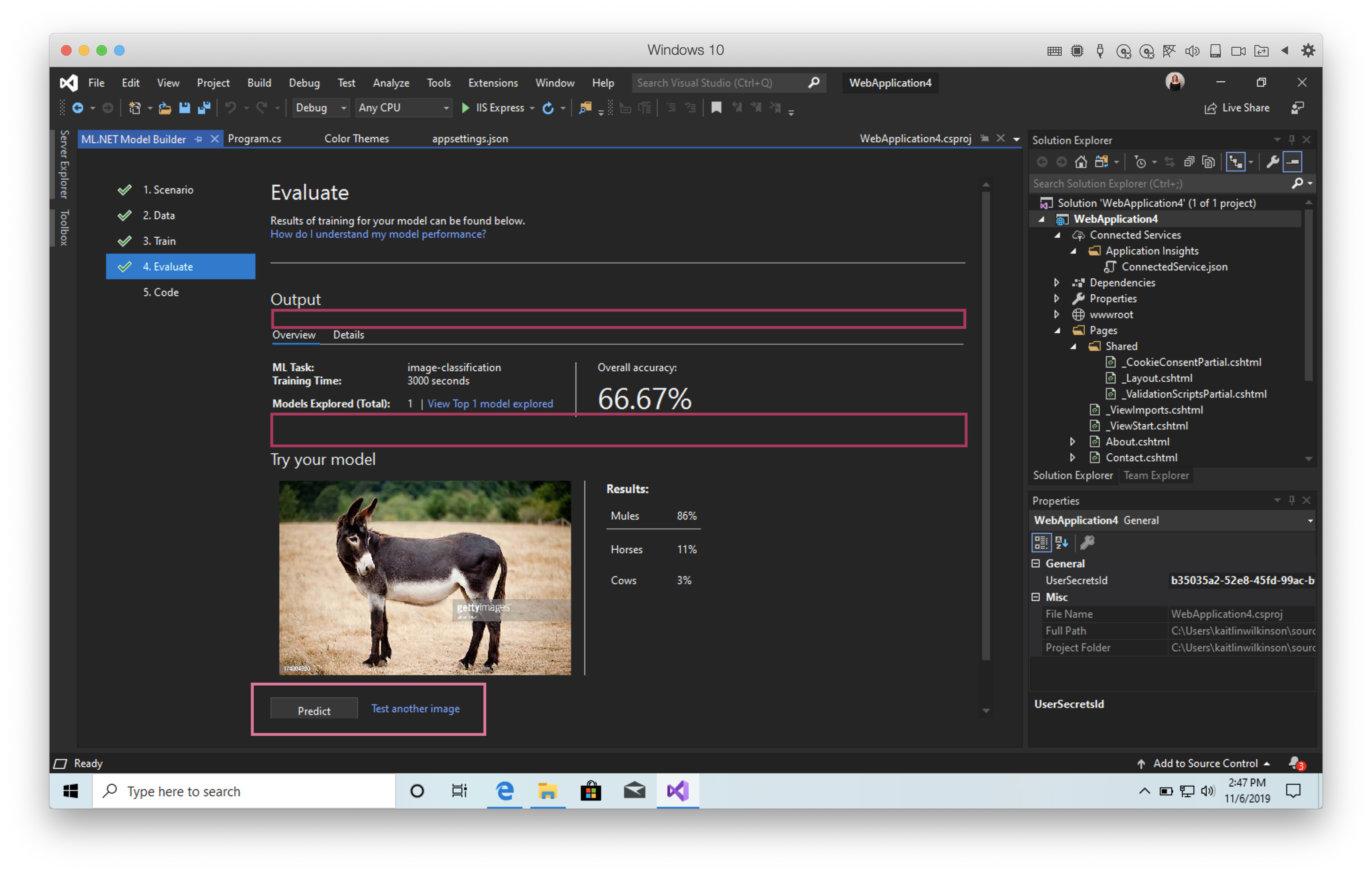 Bug Bash Part 2: Bugs --> 6/7 fixed · Issue #326 · dotnet/machinelearning-modelbuilder · GitHub