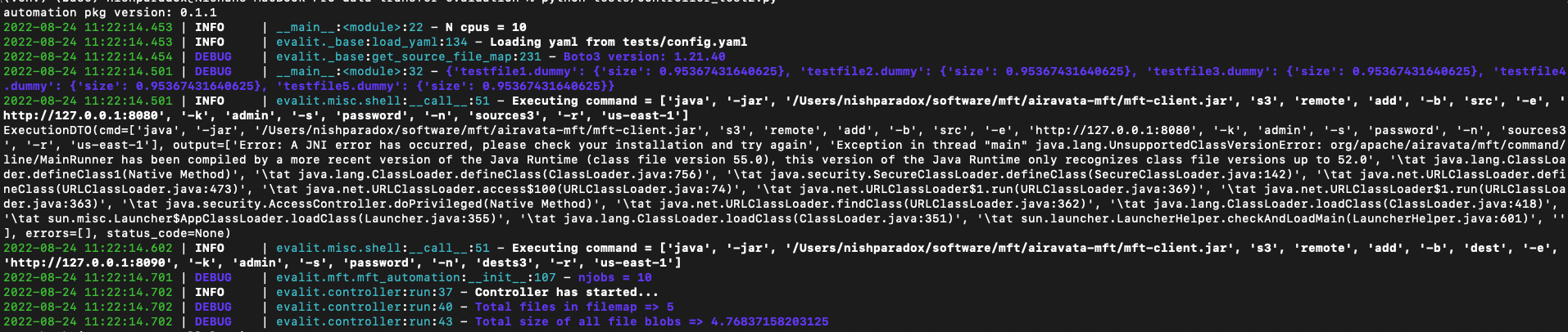 Unable to run mft in mac · Issue #24 · NASA-IMPACT/data-transfer-evaluation · GitHub