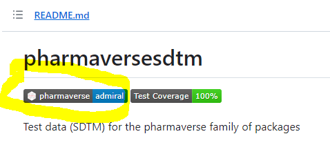 update badges for `pharmaversesdtm` · Issue #62 · pharmaverse ...