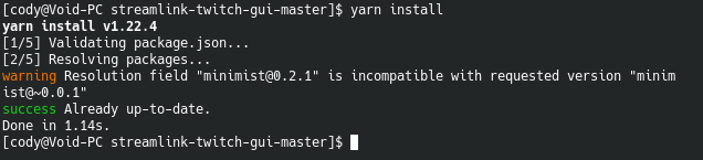 Please make a void linux package · Issue #751 · streamlink/streamlink-twitch-gui · GitHub