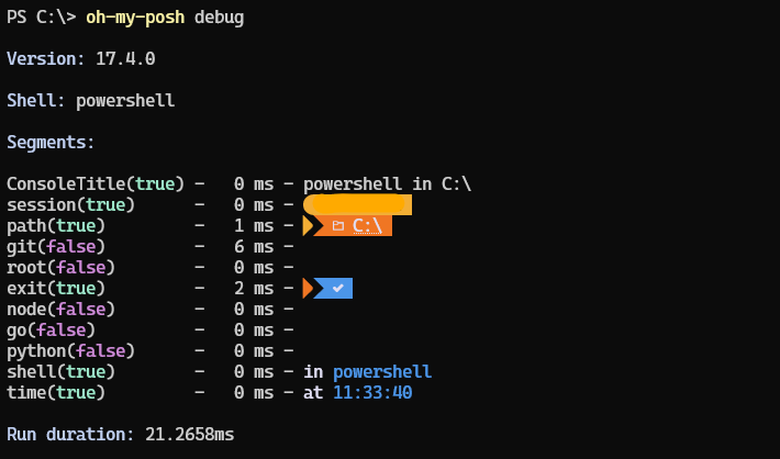 Broken glyphs in Windows Terminal/Powershell, but fine with `print primary` · Issue #3980 ...
