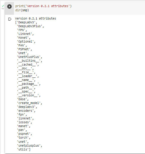 Many Attributes Have Gone In Version 0 3 0 · Issue 619 · Qubvel Org Segmentation Models