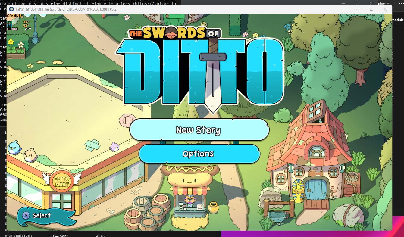 The Swords of Ditto-CUSA10443 · Issue #1634 · red-prig/fpps4-game-compatibility · GitHub